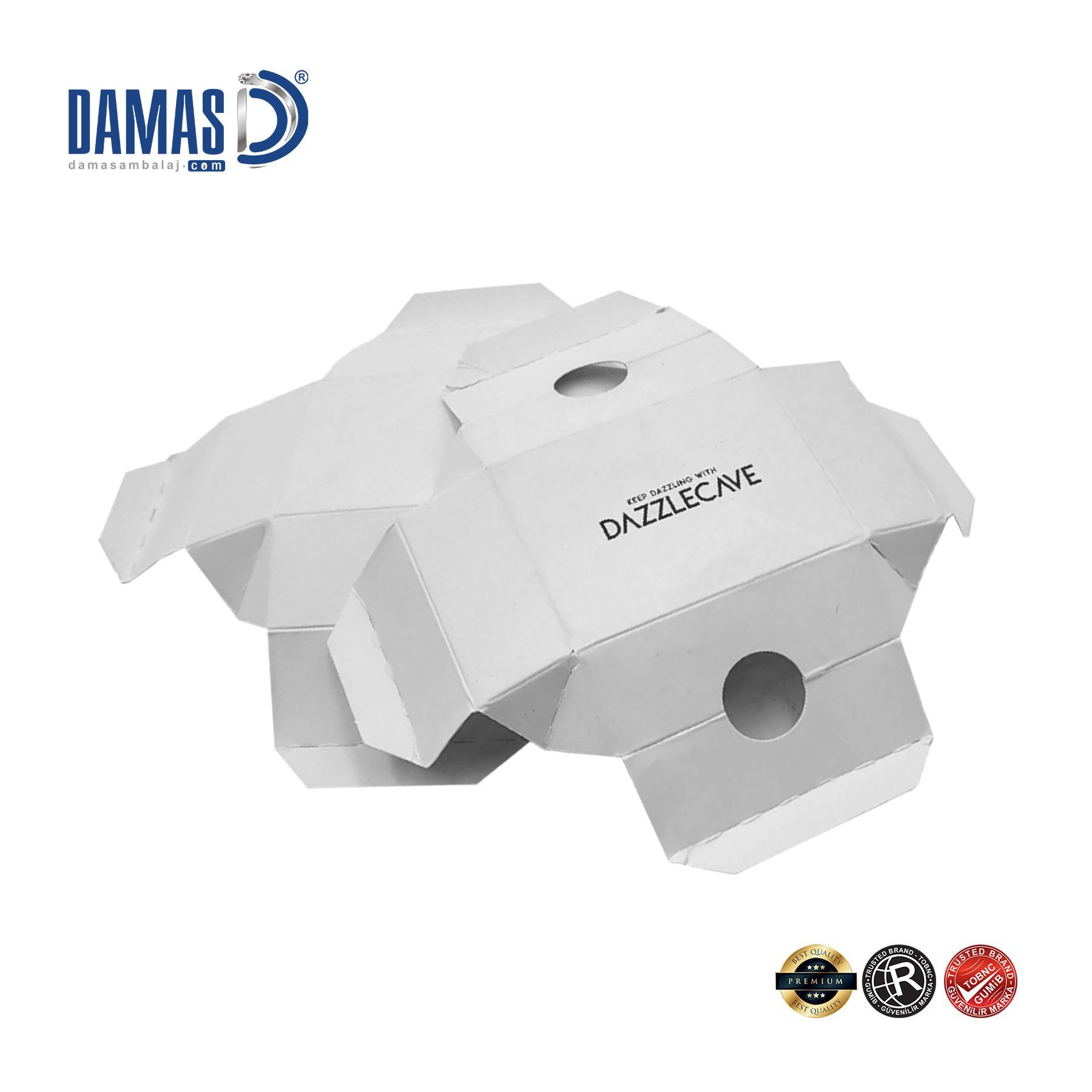 Alt Üst Kapaklı Karton Kutular | Damas Ambalaj